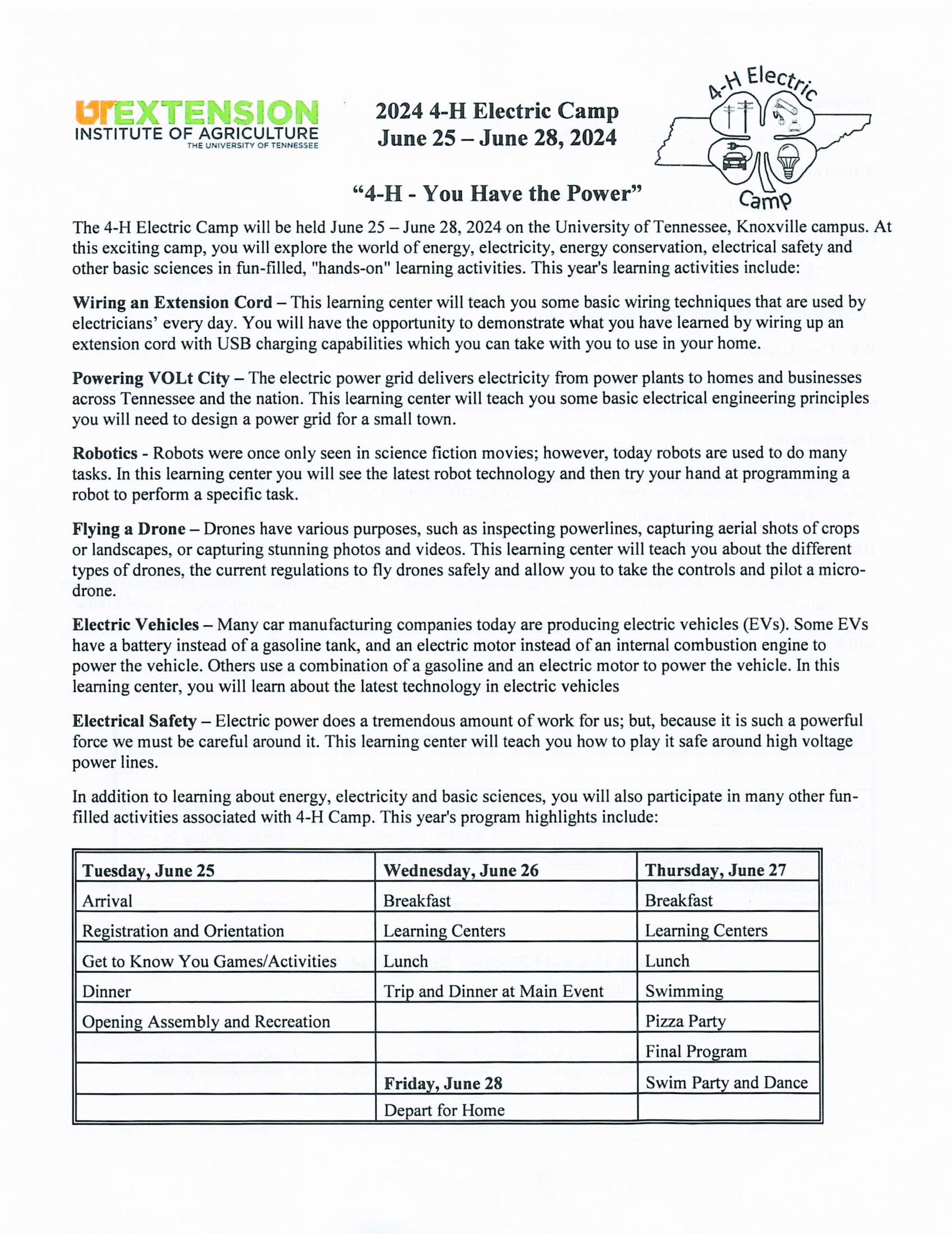 Electric Camp | Cumberland County