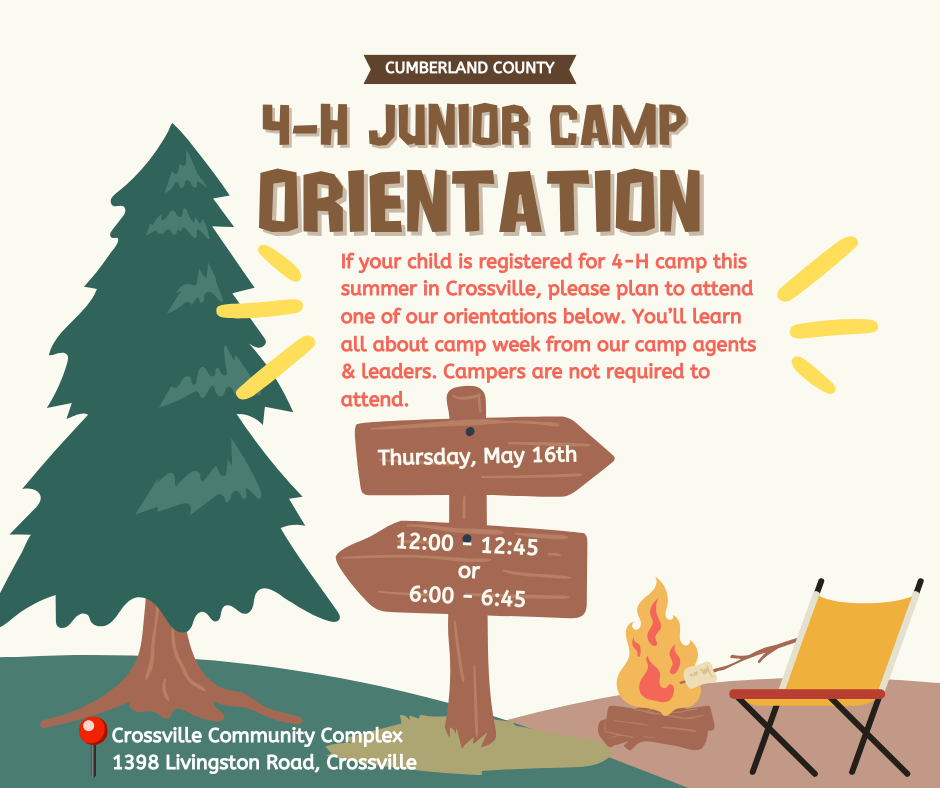 Jr. Camp Orientation | Cumberland County